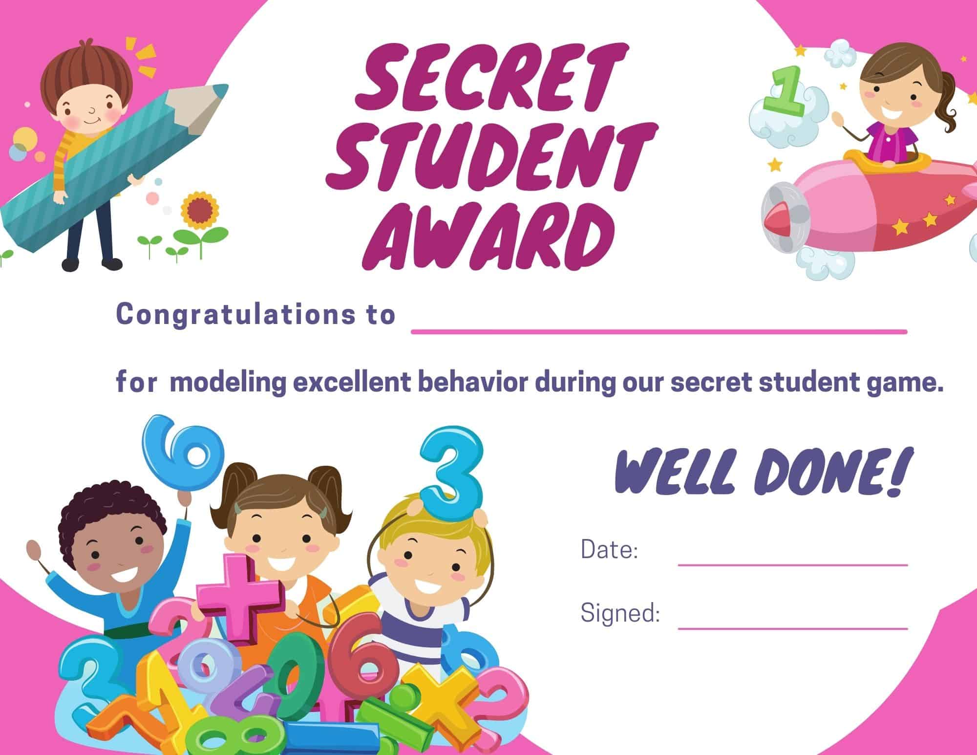3 Sneaky Ways To Play Secret Student (plus A Free Certificate) - The ...